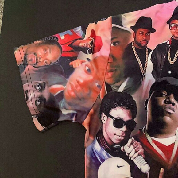 Hip Hop | Shirts | Historic Rappers Allover Print Tee Mens | Poshmark